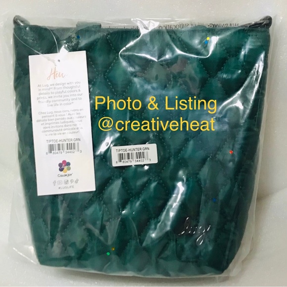 lug | Bags | Lug Special Edition Holiday Box Green Tip Toe | Poshmark